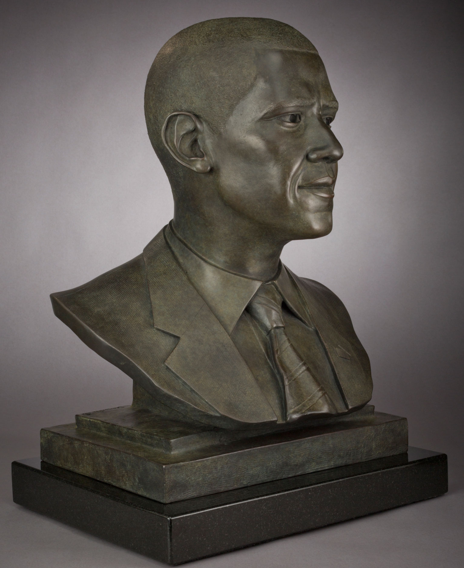 Barack Obama Bronze Bust | Visions of Our 44th President