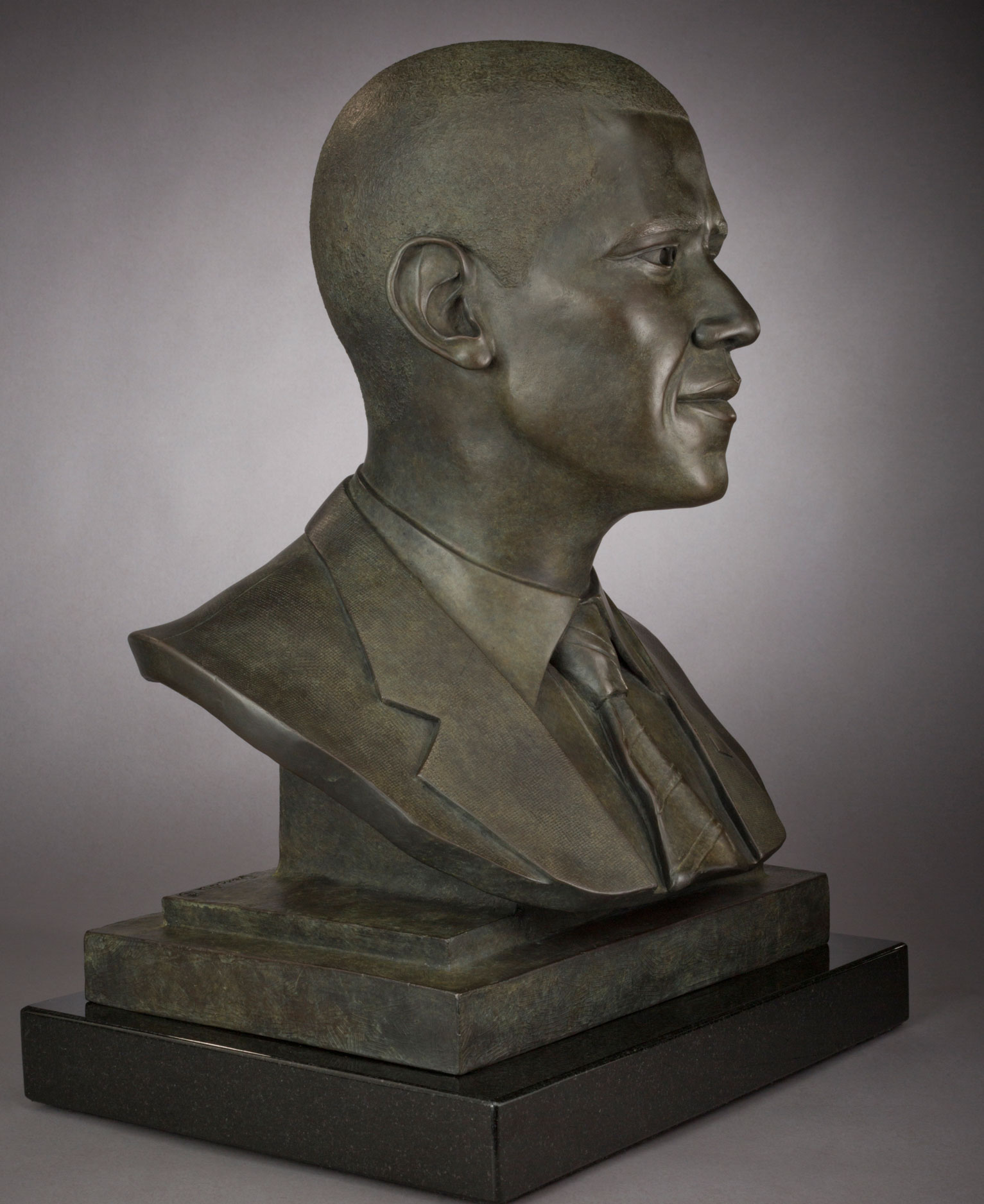 Barack Obama Bronze Bust | Visions of Our 44th President