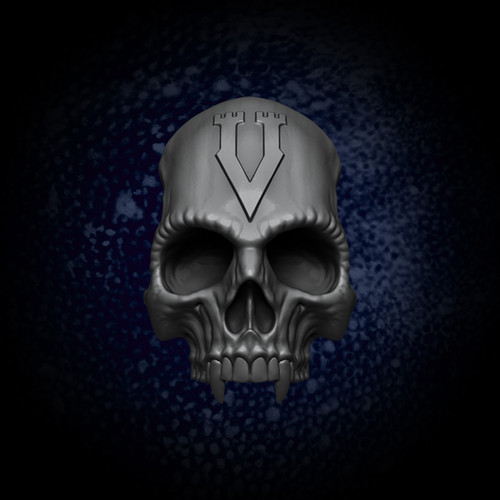 Vampire Skull VBS Logo (PRICKS Pin) | Von Burke Studios