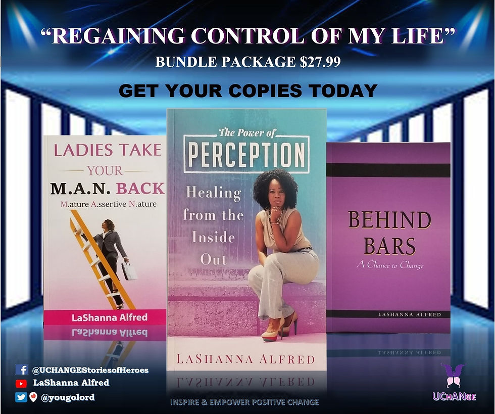 Regaining Control of My Life | U Change Consulting