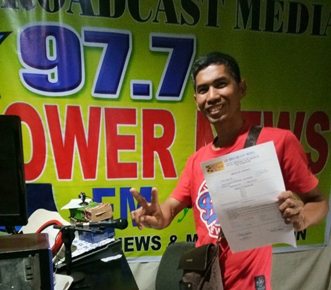 NewMC Top Earner Signs Ad Contract With An FM Station In Valencia City