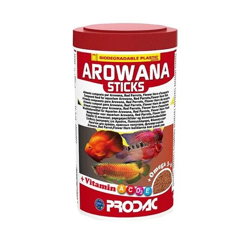 Prodac arowana sticks 450g | Mundo Acuático C.R