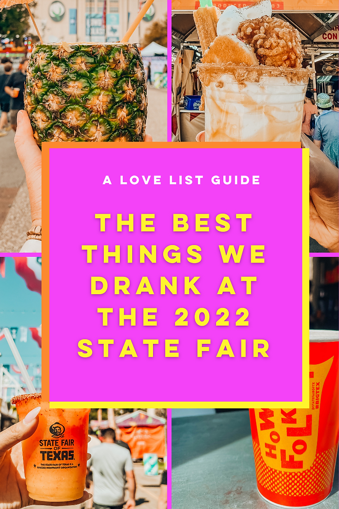 The Best Drinks at the 2022 State Fair of Texas