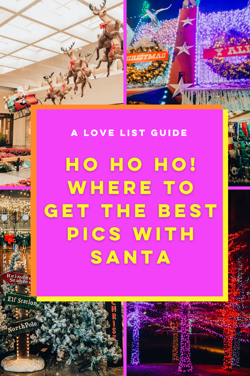 Tis the Season! Where To Get the Best Pics with Santa Claus in Dallas