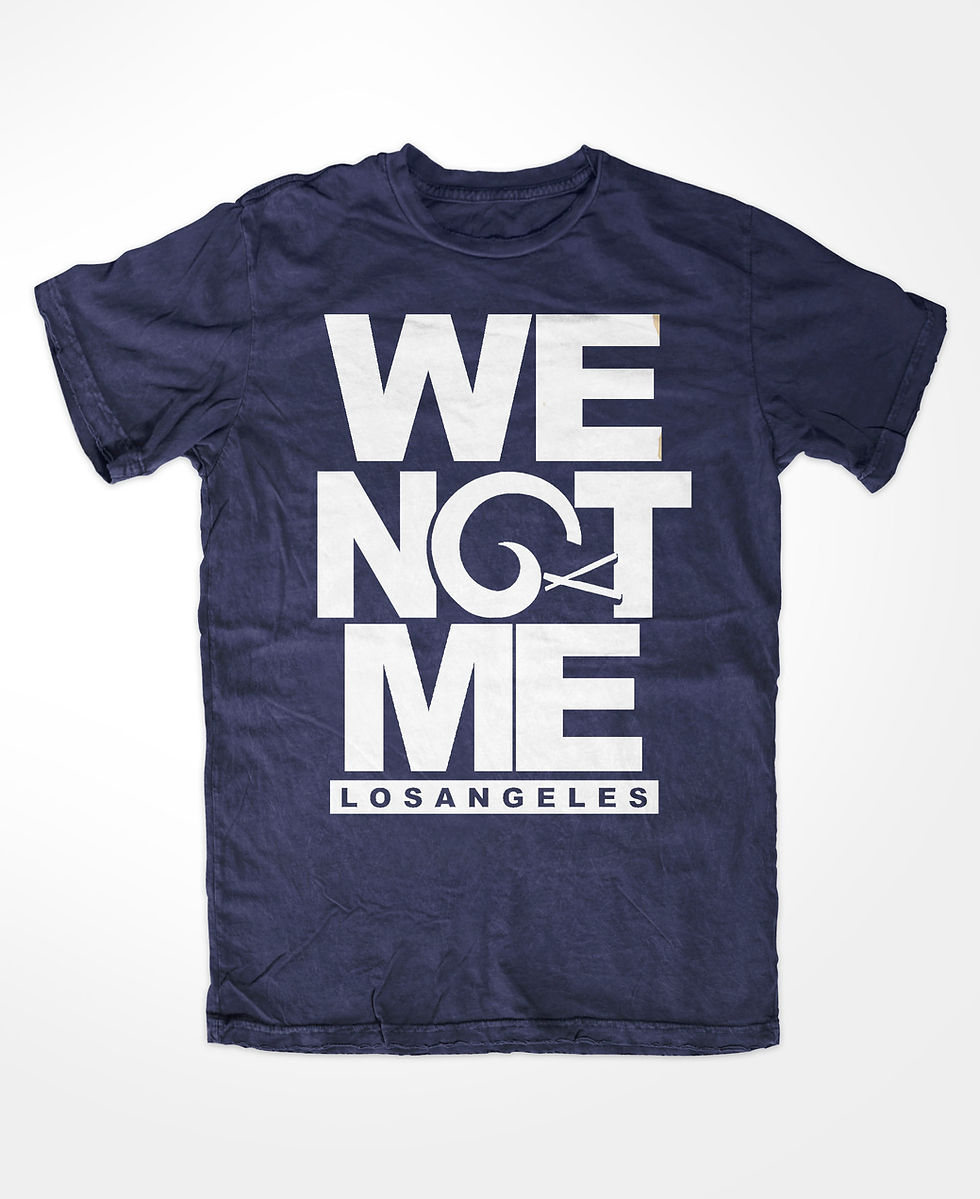 Los Angeles Football T-Shirt WE NOT ME | zinofresh