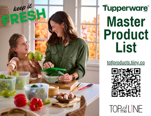 Tupperware Master Product List Postcards (Pack of 30) | TOTL Store