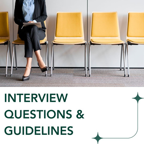 Standard Interview Questions & Guidelines | Classen Creative