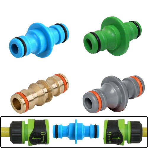 Garden Hose Joiner 12mm 2 Way Adapter water pipe connector joiners ...