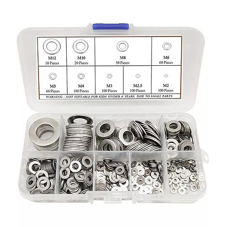 Stainless Steel Flat Washer Kit | Socket Set | Clamps | Tool Kit | My Seeds