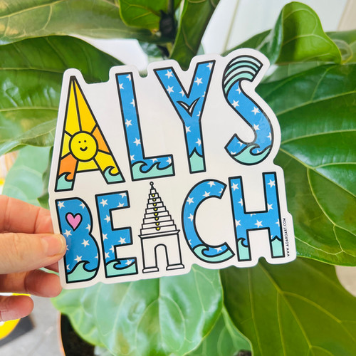 Alys Beach sticker | Adaro Art