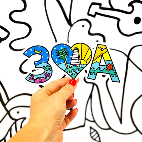 30A Sticker | Adaro Art