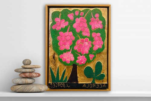 J. Borges original wood Matrix | Adaro Art