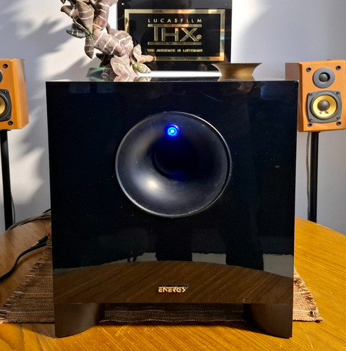 SUBWOOFER ENERGY ESW-8 240w 33Hz Downfiring | Bass office Home the