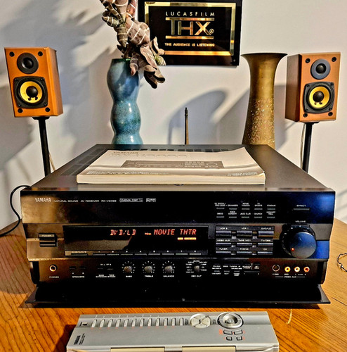 RECEIVER YAMAHA RX V2092 100 A 240W/CH PHONO Z2 C/ 2 CONTROLES MANUAL ...