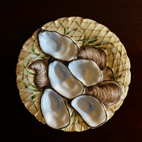 Antique "Turkey" Oyster Plate | Cook
