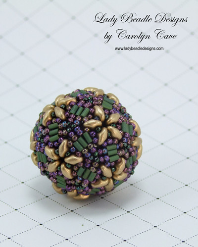 Novelty ~ Laguna Beaded Bead | Lady Beadle Designs