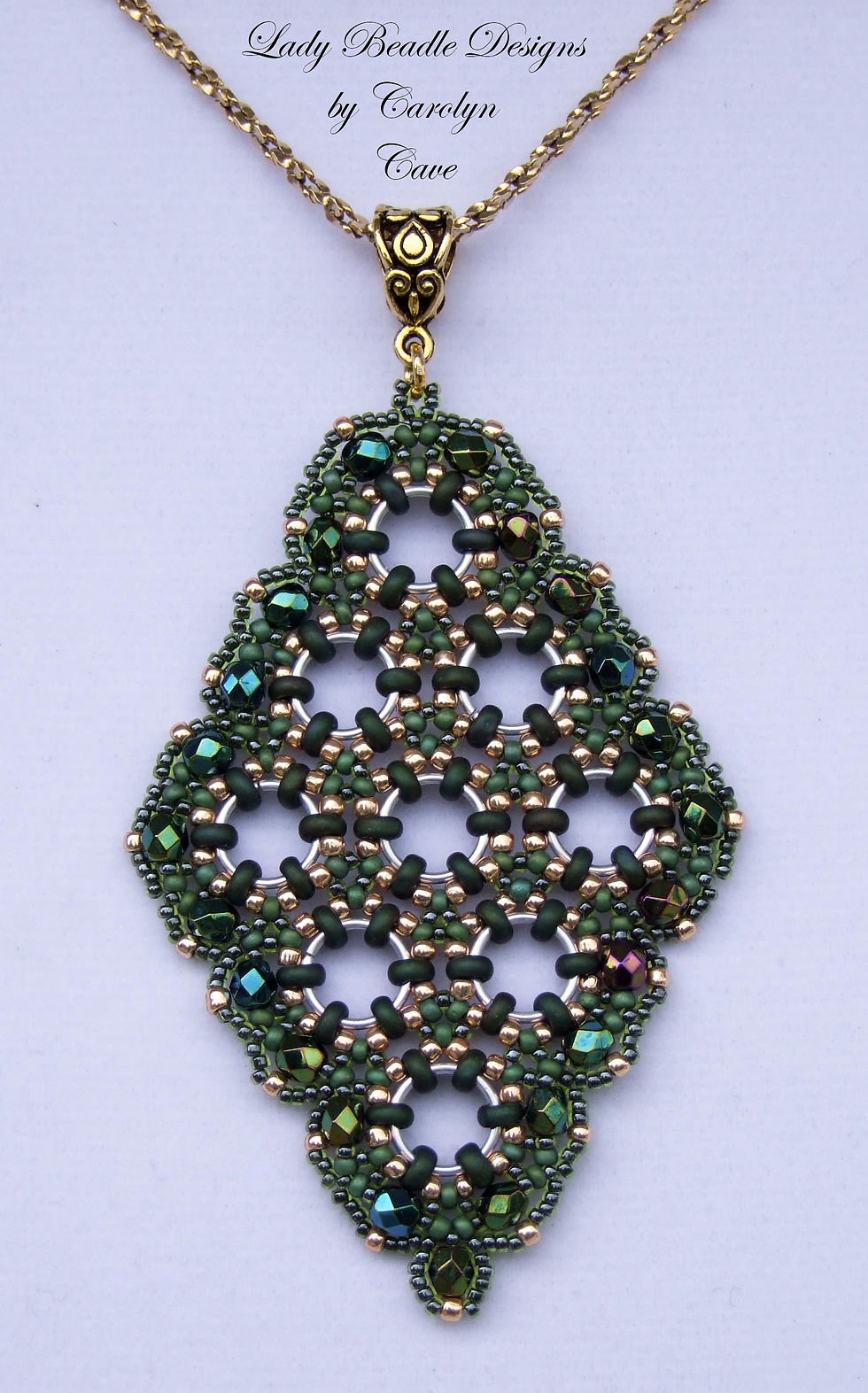 Pendant ~ Kristi | Lady Beadle Designs