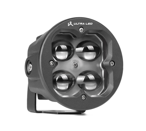 RS3 Round Fog White (Pair) | ULTRA LED