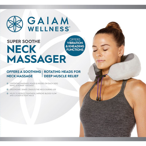 Gaiam Neck Massager with USB Charger | TheNourishedPantry