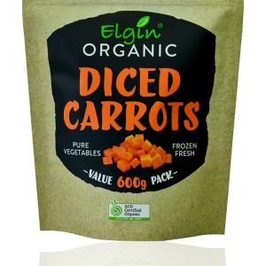 Organic Carrots Diced 600g | TheNourishedPantry