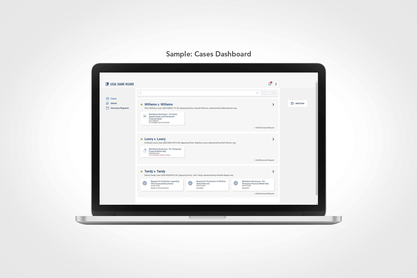 Legal Share Wizard Features