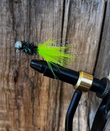 Chartreuse Marabou Jig | D&S Custom Jigs