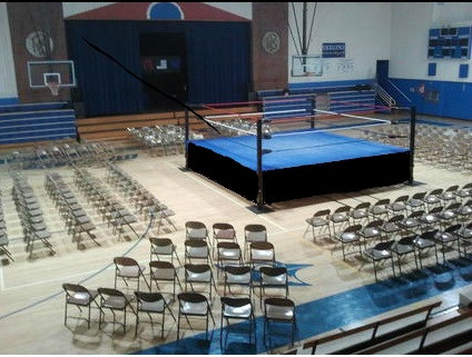 Height Adjustable Wrestling Ring: Contact for Price | ringsandcagesnew