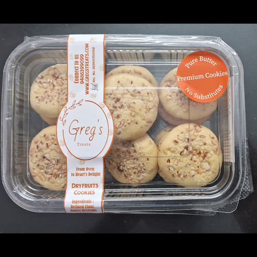 Dry Fruits Cookies - 200g | Greg's Treats