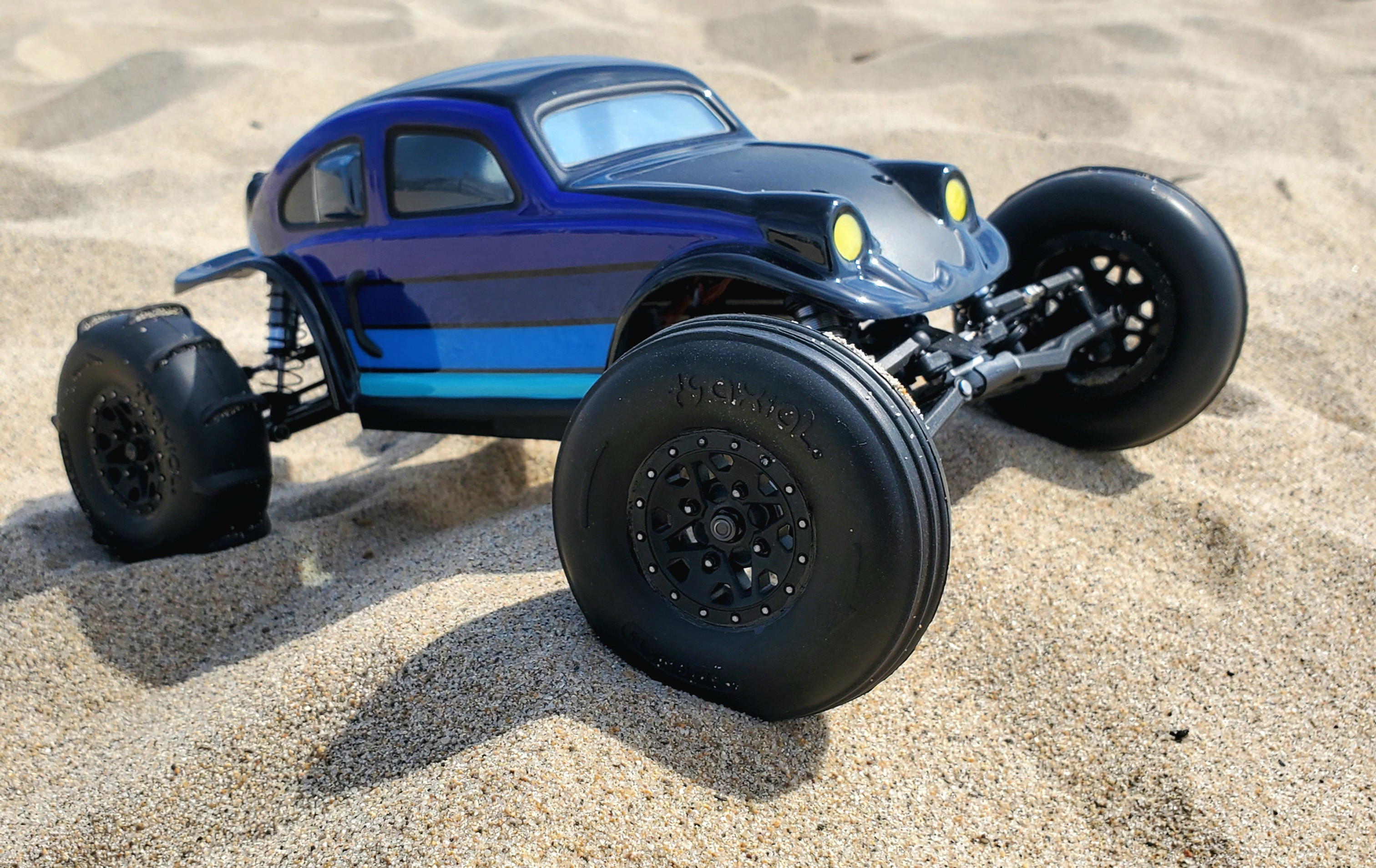 BOKI MLST Mini LST Super 1600 Baja Bug Clear Body Losi 1311 Mini-B ...