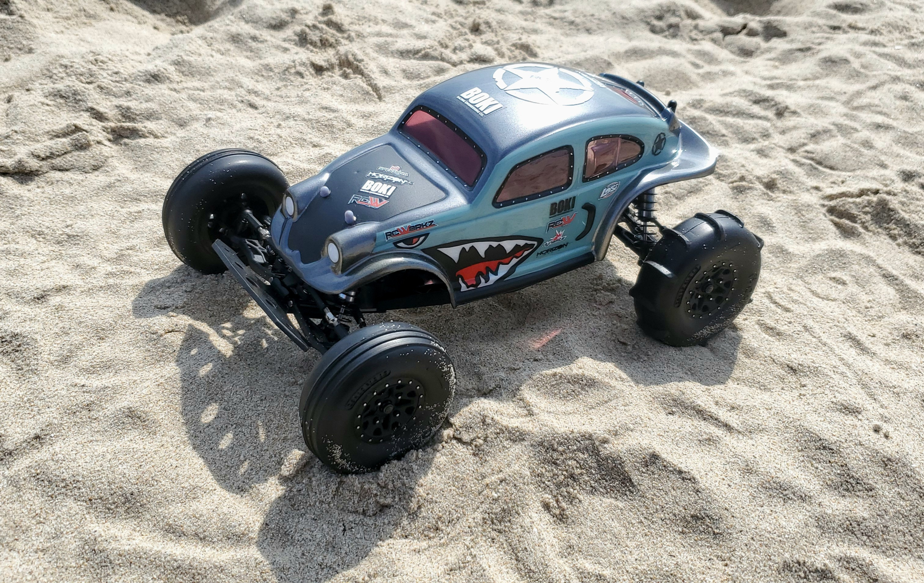 BOKI MLST Mini LST Super 1600 Baja Bug Clear Body Losi 1311 Mini-B ...