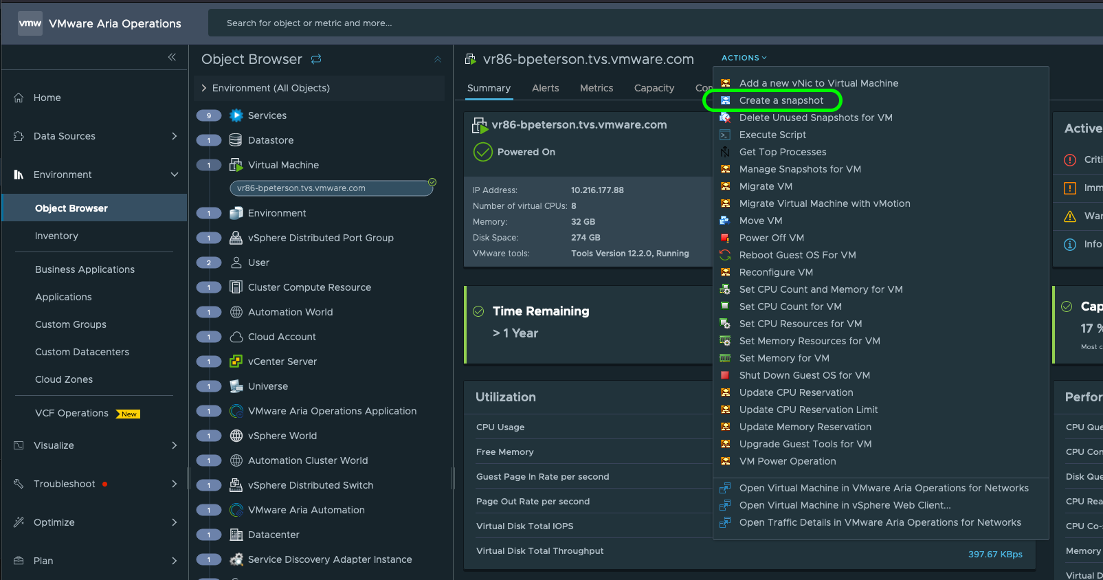 VMware Aria Operations Management Pack for Aria Automation Orchestrator