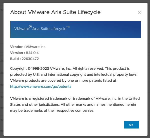 VMware Aria Suite Updates