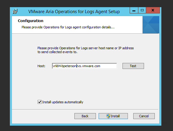 VMware Aria Operations for Logs Content Pack for Microsoft Active Directory