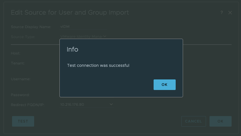 Aria Operations Authentication with vIDM