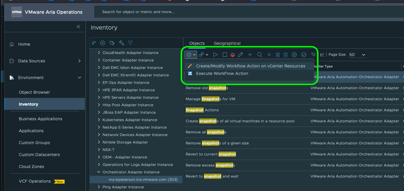 VMware Aria Operations Management Pack for Aria Automation Orchestrator