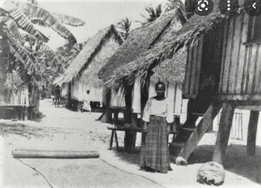 Dressing up the early natives of Guam