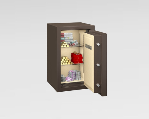 Godrej Matrix 3016 V5 Digital + Keylock Home Locker (Brown) | Godrej ...
