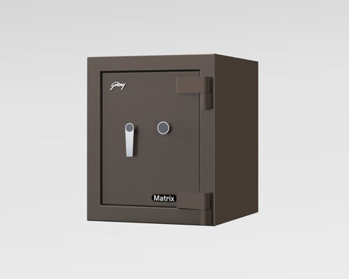 Godrej Matrix 1814 Keylock Home Locker (Brown) | HSR Safe Lockers