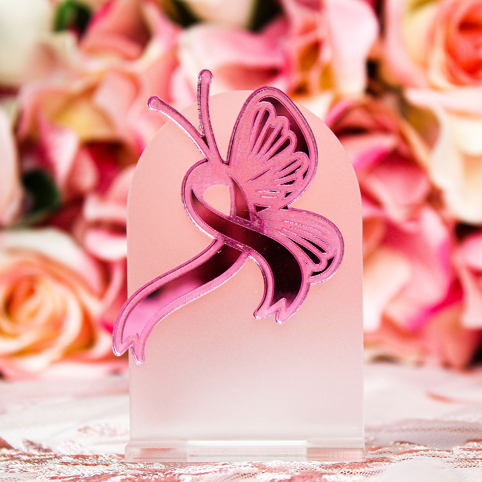 Pink Awareness Lapel Pins | KKS-Designs