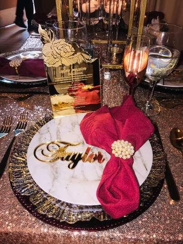 Napkin Name Plate | KKS-Designs