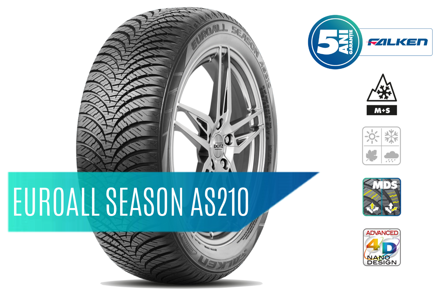 FALKEN EUROALL SEASON AS210 - EXEMPLAR în testul AUTO BILD!