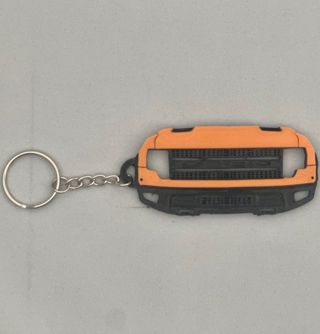 2010-2014 Ford F-150 Raptor SVT Keychain - Molten Orange | RNR ...
