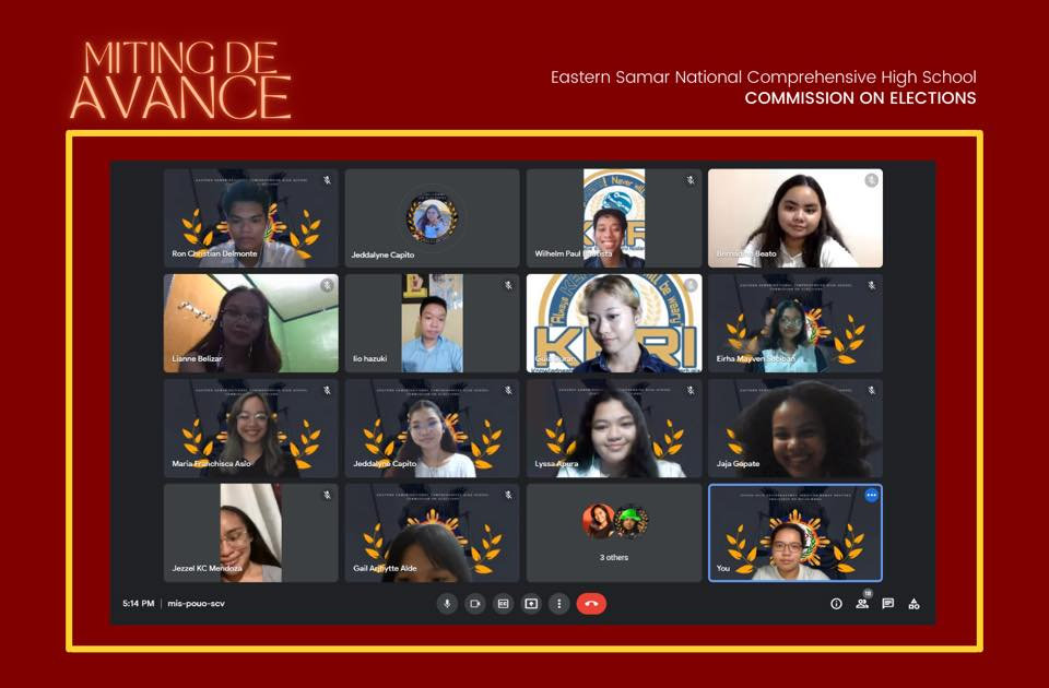 ESNCHS Upholds Strategic SSG Elections Amidst Global Pandemic