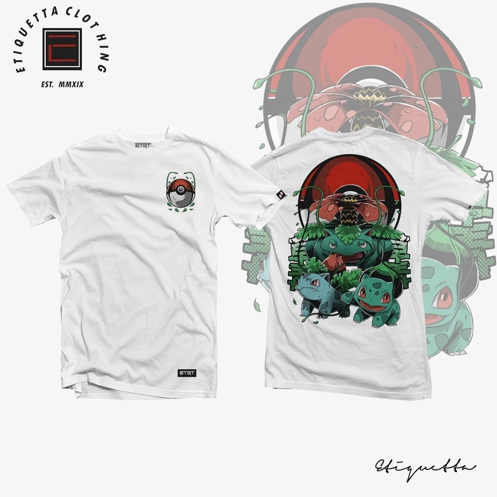 Pokemon- Bulbasaur Evolution Line | Ohanime