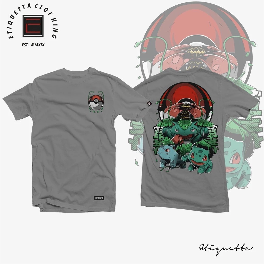 Pokemon- Bulbasaur Evolution Line | Ohanime