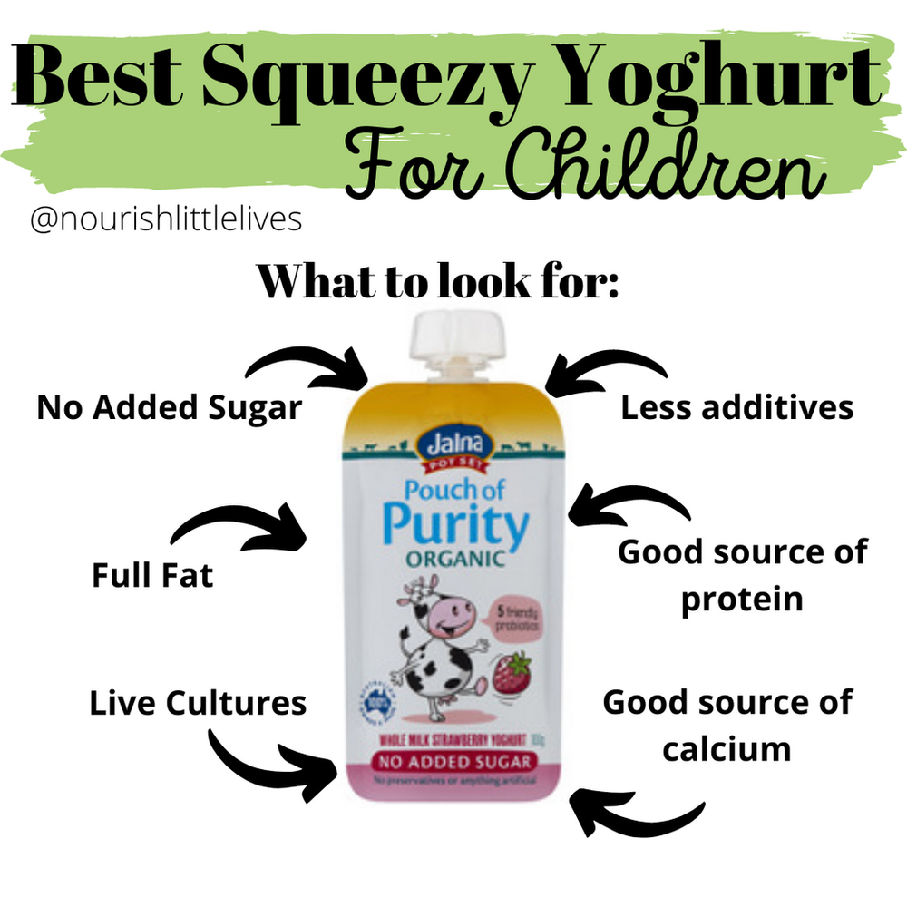 'Best Squeezy Yoghurts For Children'