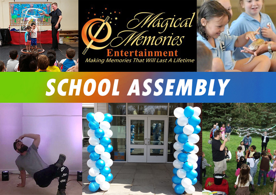 School Assembly Entertainment | Magical Memories Entertainment | NY ...