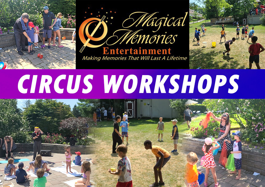 Circus Workshops | Magical Memories Entertainment | NY Based Global Event Company