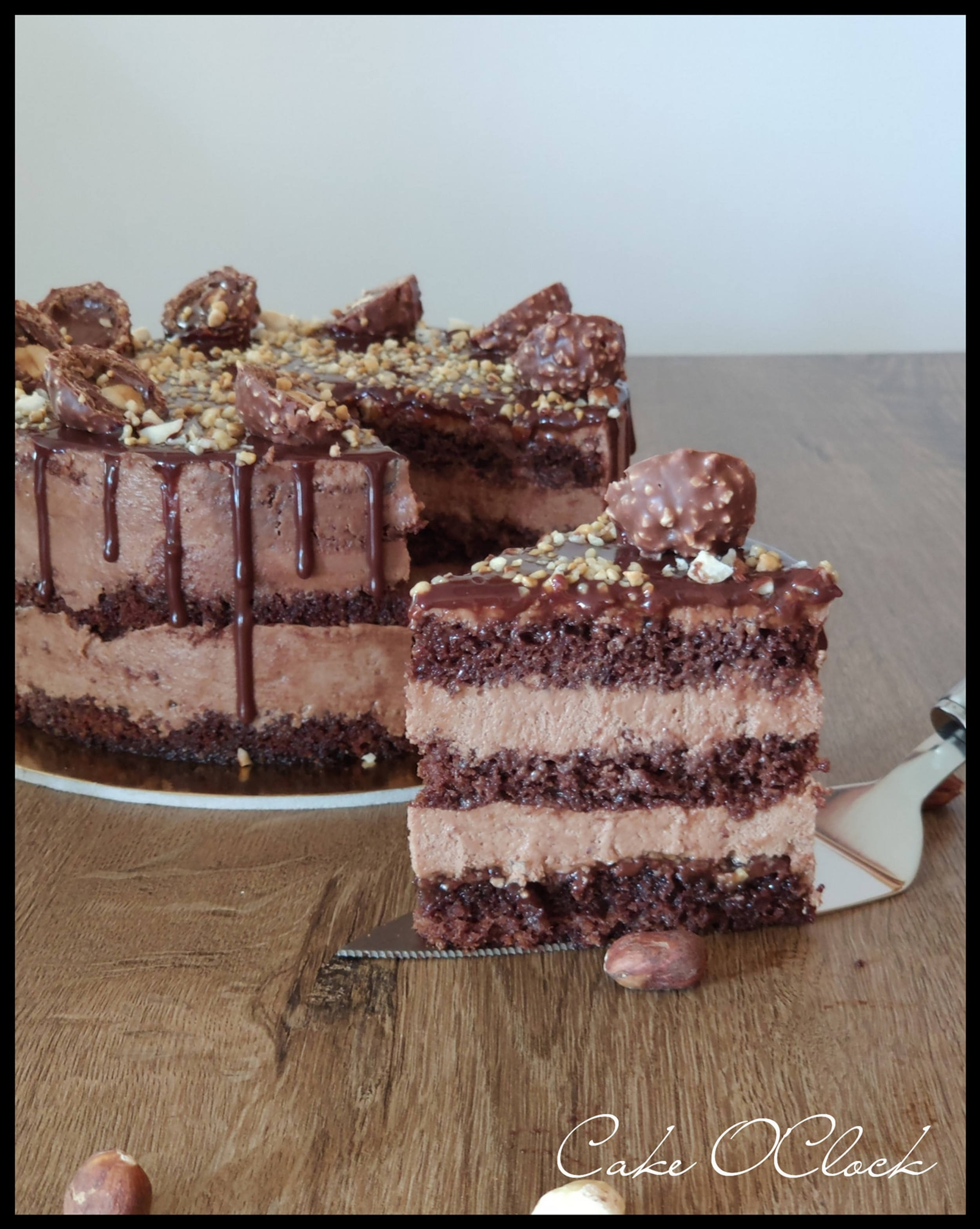 Ferrero Rocher torta | Cake O'Clock-Urška peče