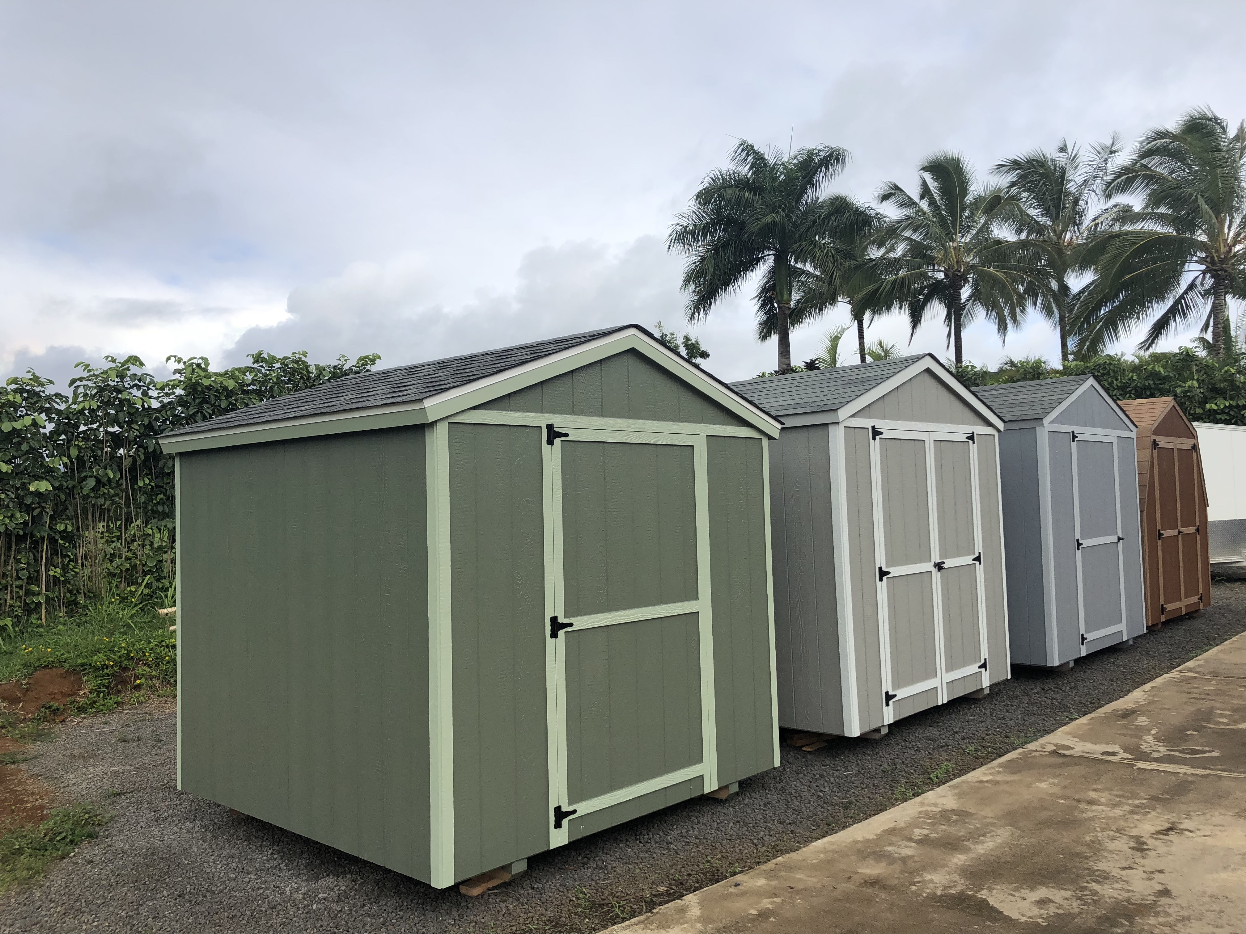 Garden Island Sheds. Kauai, Hawaii. storage shed